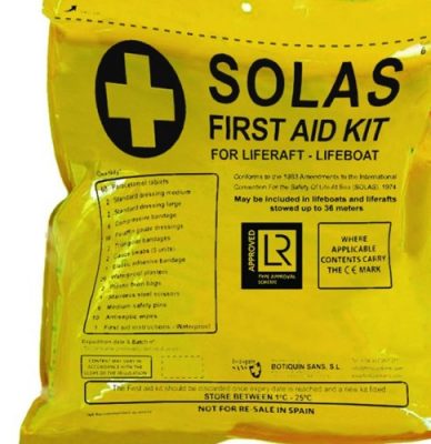 First Aid Kit Solas for Lifeboats, Rescue boats and Liferafts BC32SN16 ...