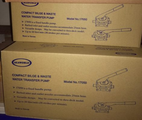 Manual bilge pump for lifeboats impa 330280 | GALANOS G EE