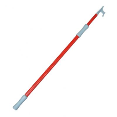 Boat Hook for lifeboat Telescopic 1,20m-2,10m Red - GALANOS G EE